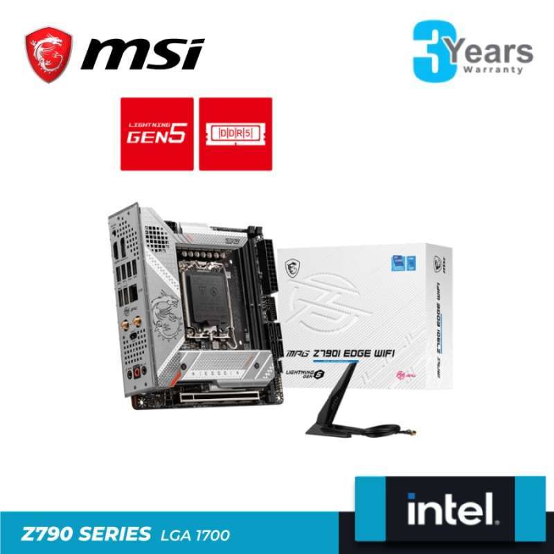 Jual Msi Mpg Z790i Edge Wifi (intel Lga 1700, Support Gen 14) Di Seller ...