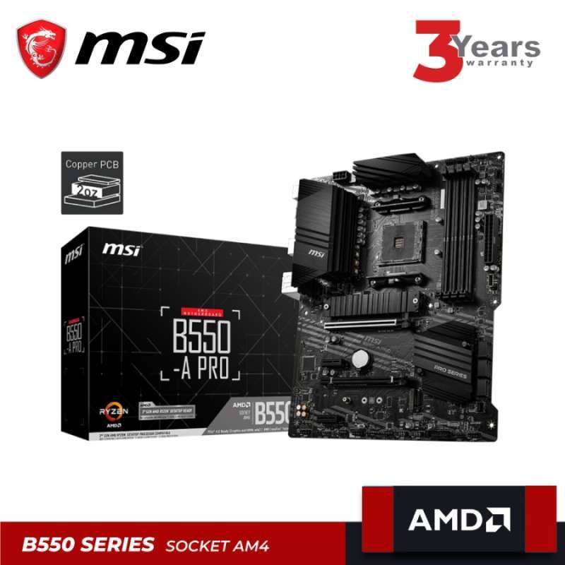 Jual Msi B550a-pro (socket Am4) Di Seller Msi Shop Id - Central ...