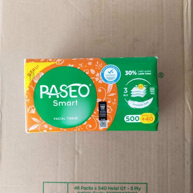 Jual Tissue Tisu Paseo Smart Facial Wajah 250 Sheet 2ply Di Seller ...