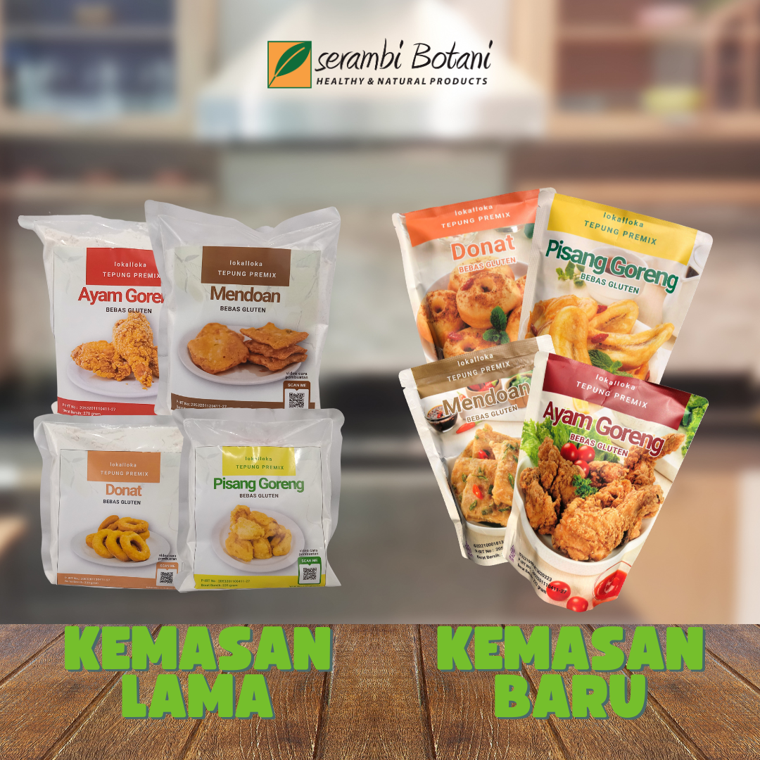 Jual Tepung Premix Ayam Goreng Lokalloka Gluten Free 270gr Serambi Botani Di Seller Serambi ...