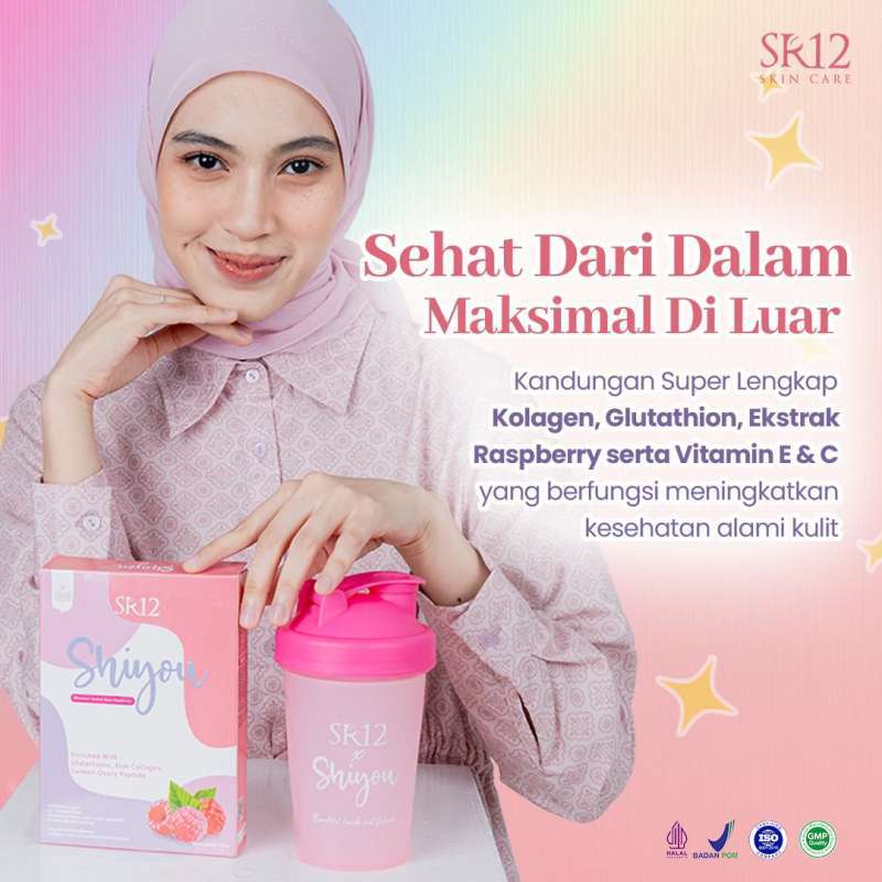 Jual Sr12 Shiyou Collagen Drink 200 Gram Minuman Serbuk Rasa Raspberry Skin Care Drink Efektif ...