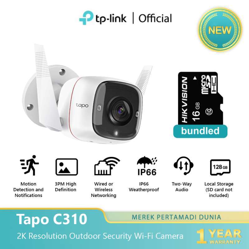 Jual Tp-link Tapo C200/c100/c310 Pan/tilt Home Security Wi-fi Ip Camera ...