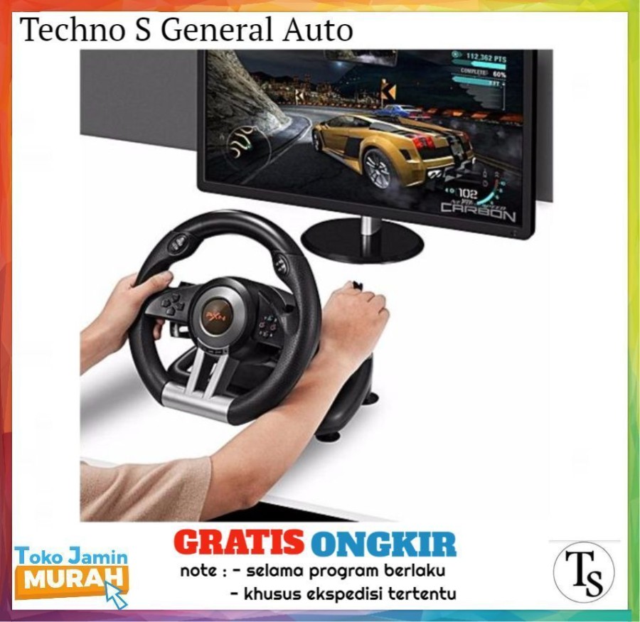 Promo Steering Wheel Racing Pxn V3 Pro Setir Stir Ps3 Ps4 Pc Xbox One ...