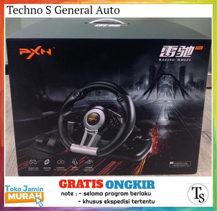 Promo Steering Wheel Racing Pxn V3 Pro Setir Stir Ps3 Ps4 Pc Xbox One ...