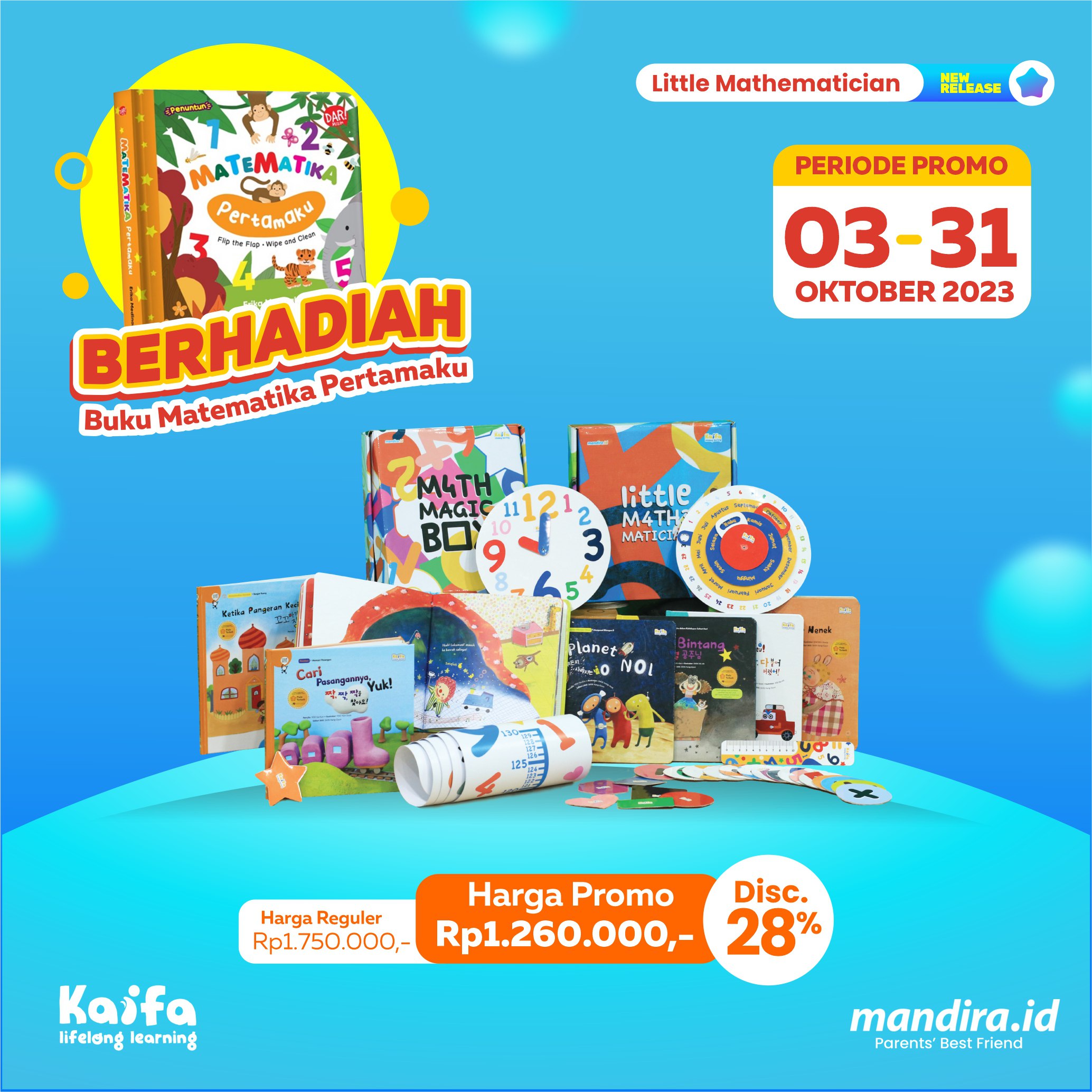 Promo Buku Anak - Little Mathematician Full Set Diskon 28% di Seller ... Promo Buku Anak - Little Mathematician Full Set Diskon 28% di Seller ...