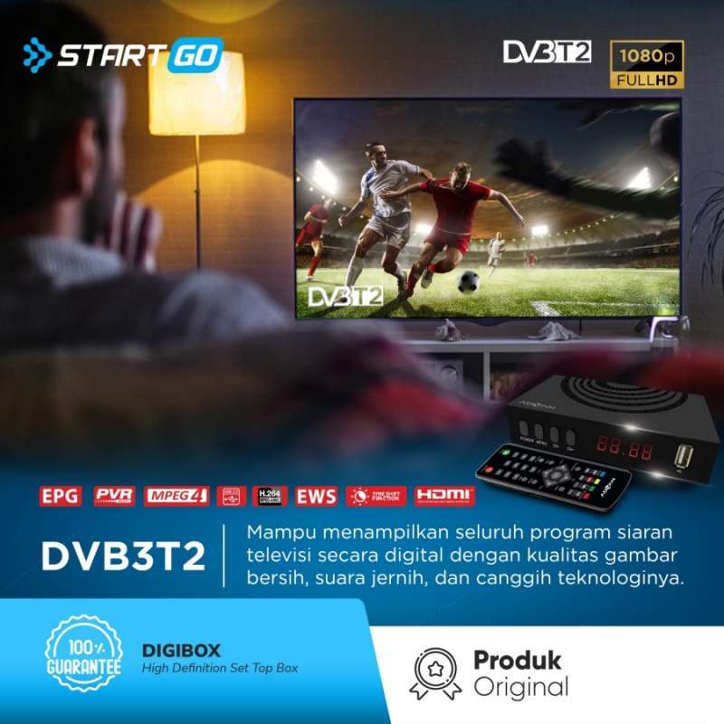 Promo Set Top Box Advan Stb Dvbt2 Digitv Digital Sni Mendukung Youtube Diskon 76% Di Seller ...