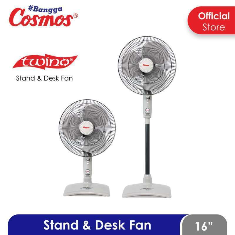 Promo Cosmos 16-sn Kipas Angin 2in1 (stand & Desk Fan) 16 Inch Diskon ...
