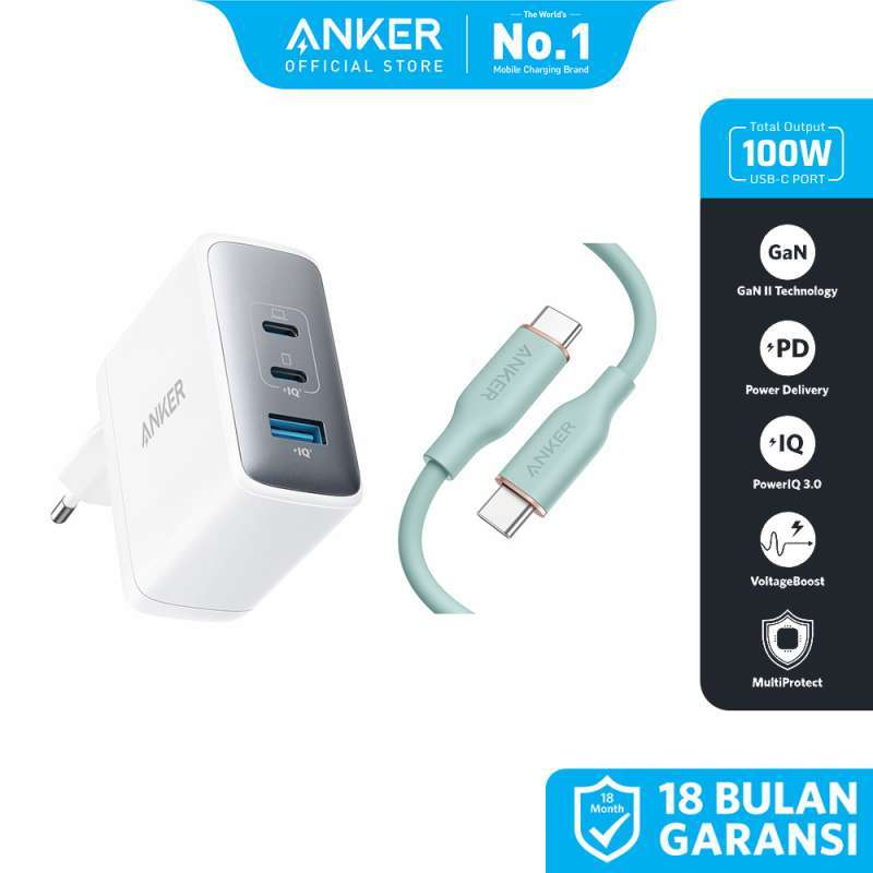 Promo Wall Charger Anker 736 Super Fast Charging Nano Ii 100w - A2145 ...