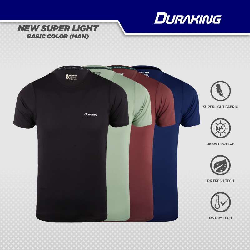 Promo Duraking Jersey NEW Super Light MAN Series - Basic Color - S Sage ...