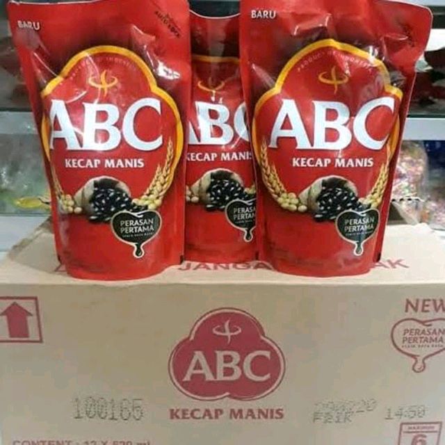 Jual 0kecap Manis Abc 520ml Refill Pouch / Kecap Manis Abc Besar ...