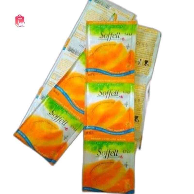 Jual Soffel Anti Nyamuk Sachet Wangi Kulit Jeruk [1 Bal/12rcg/12sch] Di ...