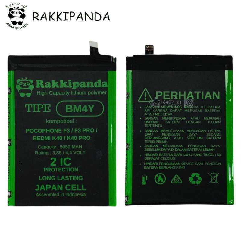Promo Rakkipanda - Baterai Bm4y Pocophone F3 / F3 Pro / Redmi K40 / K40 ...