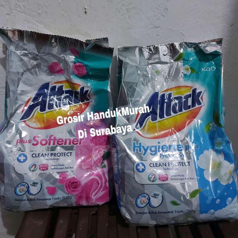 Jual Attack Hygiene plus protection 750 gr.Detergent bubuk di Seller grosir_handukmurah_di ...