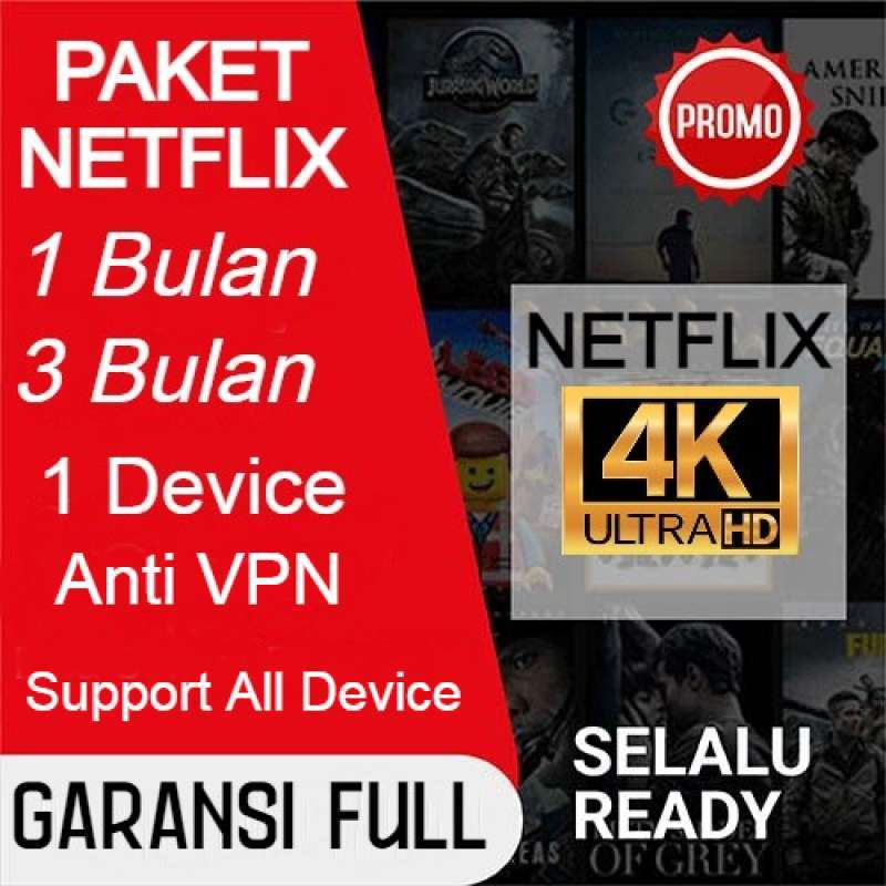 Jual Paket Netflix - Gratis Ongkir & Harga Terbaru Mei 2026