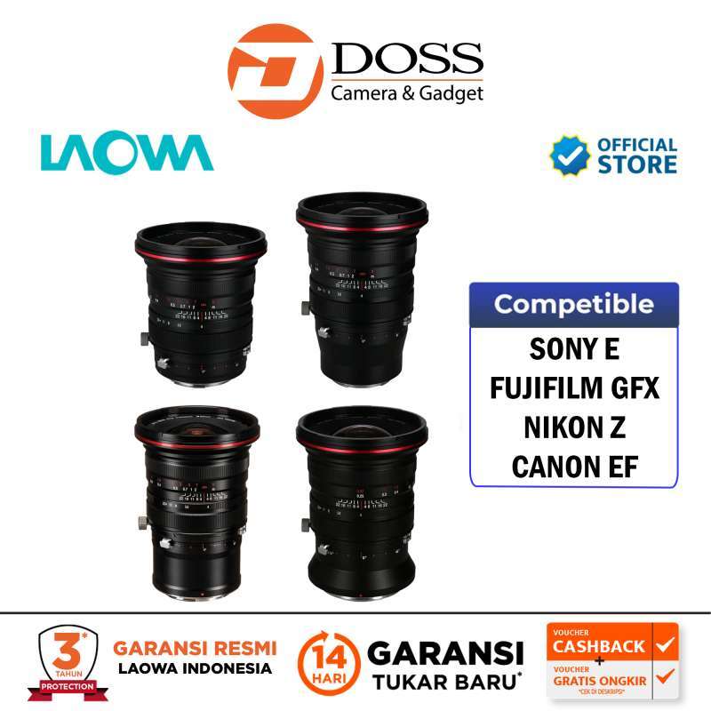 Jual Laowa 20mm f4 Zero-D Shift Mirrorless Lens di Seller DOSS Jogja Official Store - DOSS Jogja ...