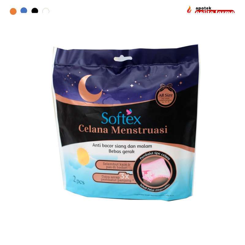 Promo Softex Celana Mentruasi Pack 2 Pcs Diskon 4% Di Seller Apotek ...