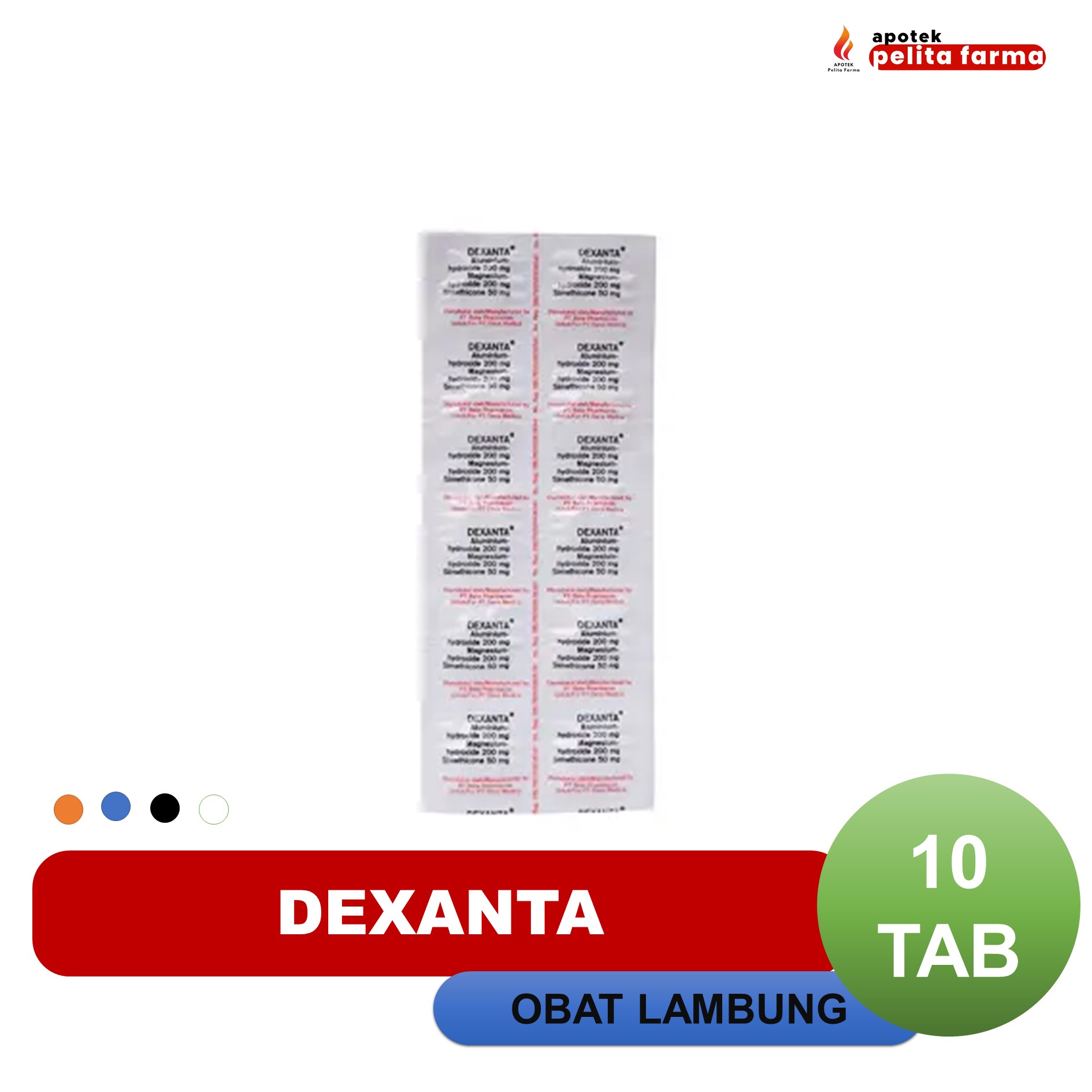 Promo No Brand-dexanta Strip 10 Tablet Diskon 6% Di Seller Apotek ...