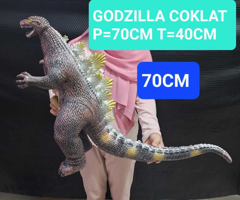 Jual Oem Mainan Godzilla Super Jumbo 70cm Dinosaurus Godzilla Besar ...