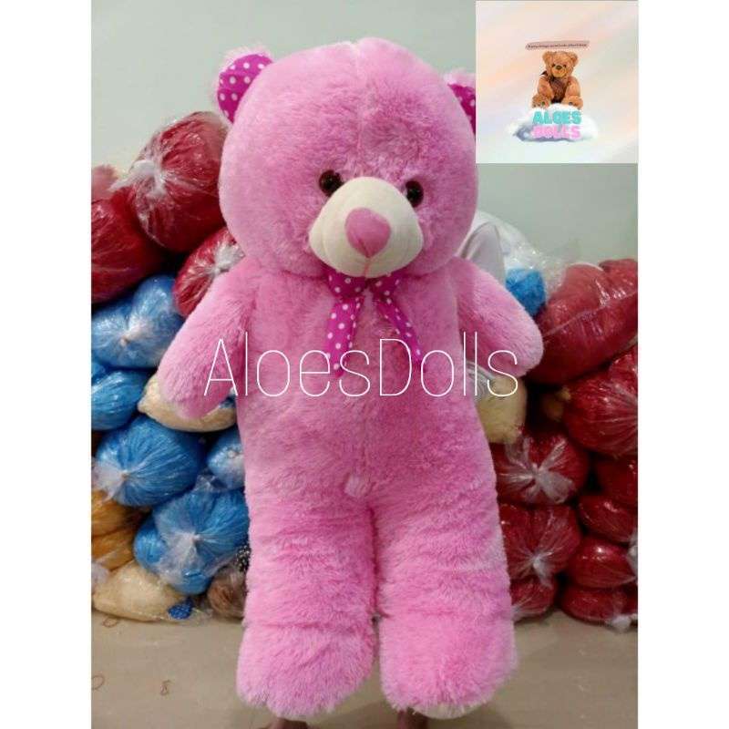 Promo Boneka Beruang Teddy Bear Jumbo Giant Super Gede 1 Meter Sni ...