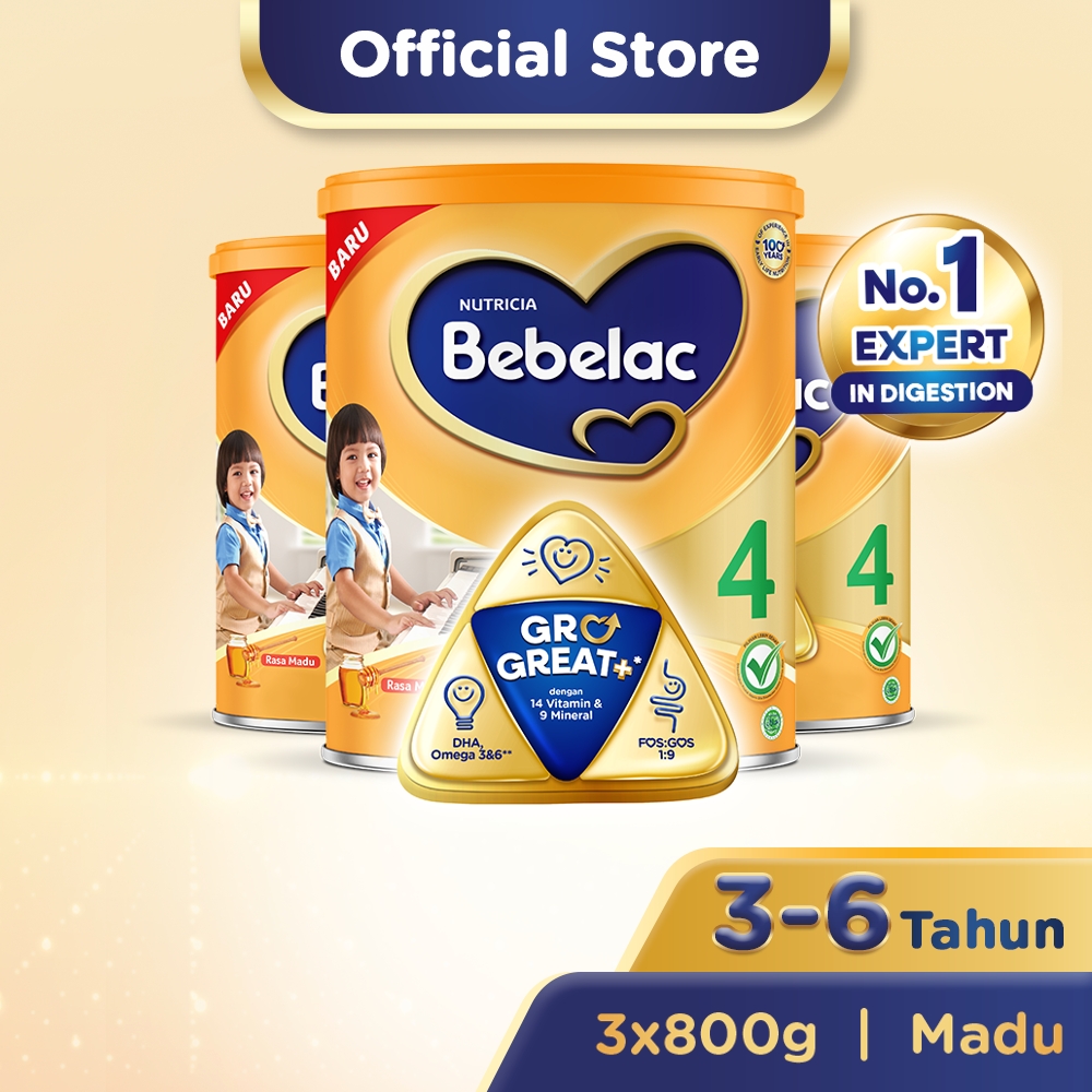 Jual Susu Bebelac 800 G 3 Madu Termurah - Harga Grosir Terupdate Hari ...