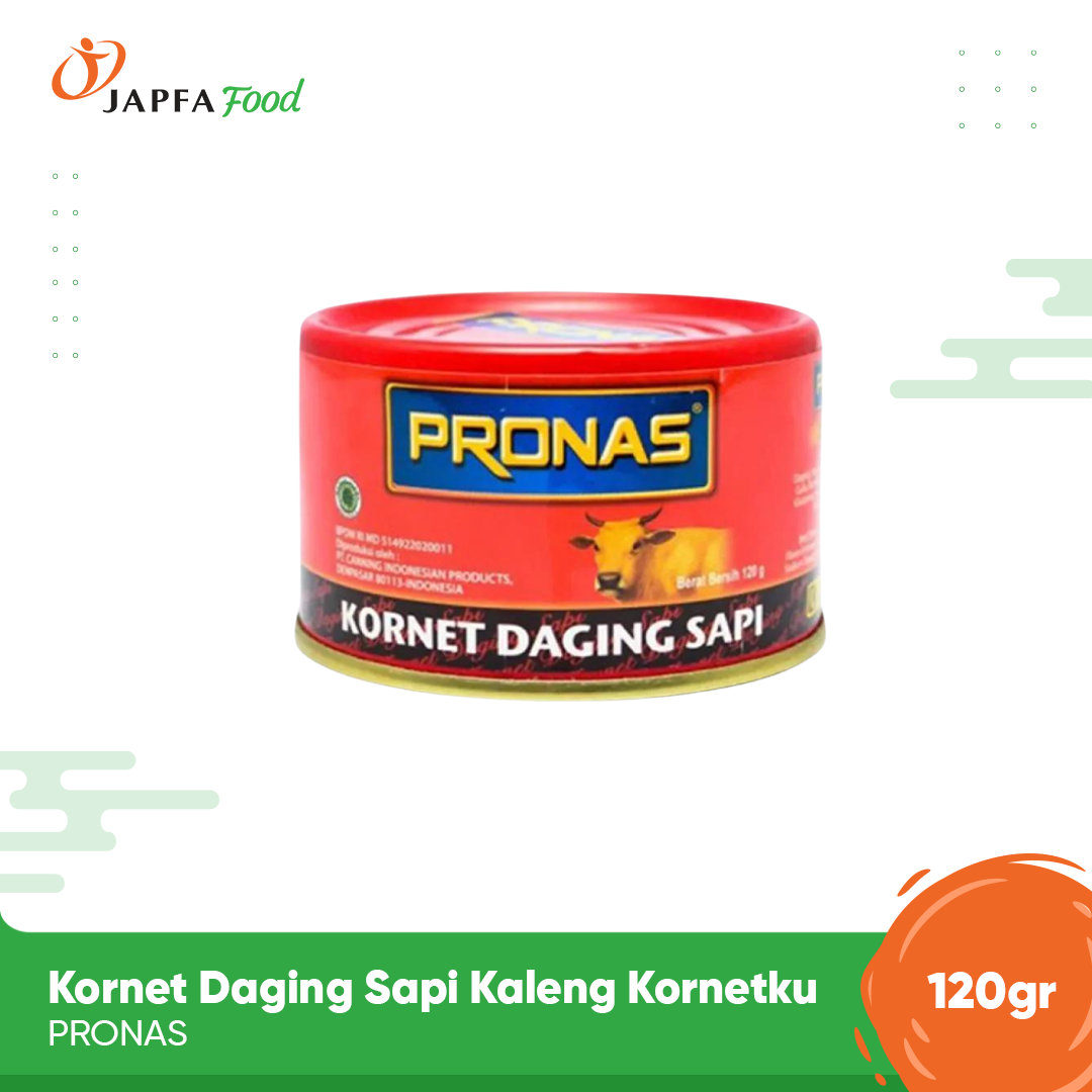 Promo Pronas Kornet Daging Sapi Kaleng 120gr Diskon 21% Di Seller Japfa ...