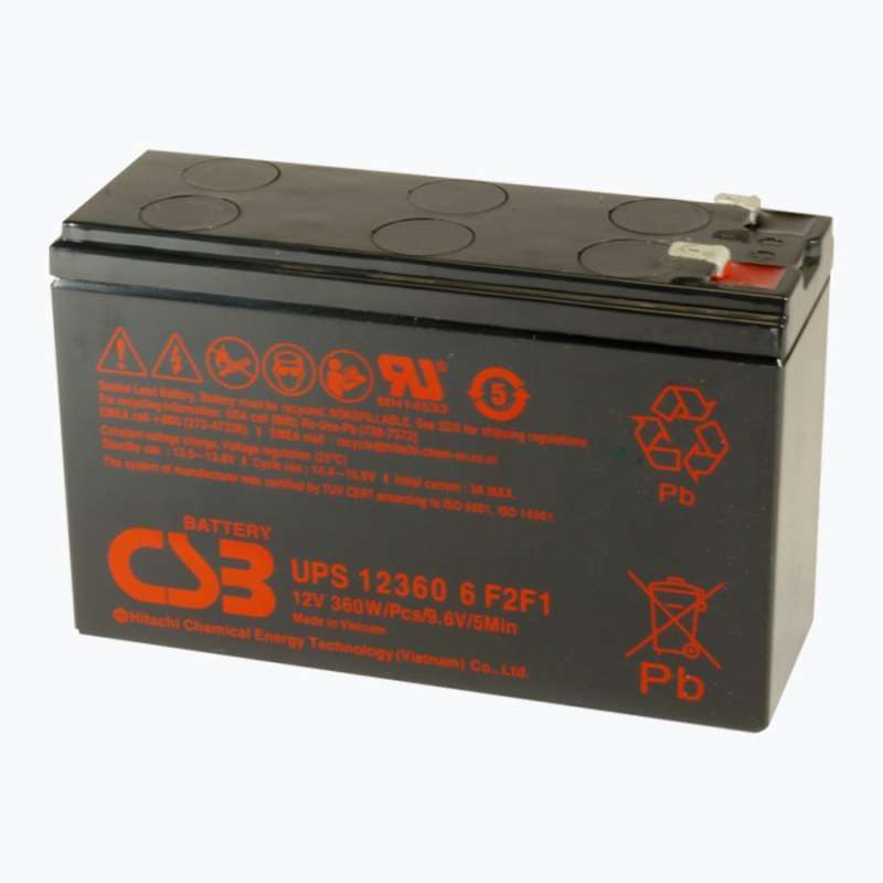Jual Aki Ups Csb 12360 Csb Hr1224 Baterai Ups 12v 6ah Batere 6ah Aki ...