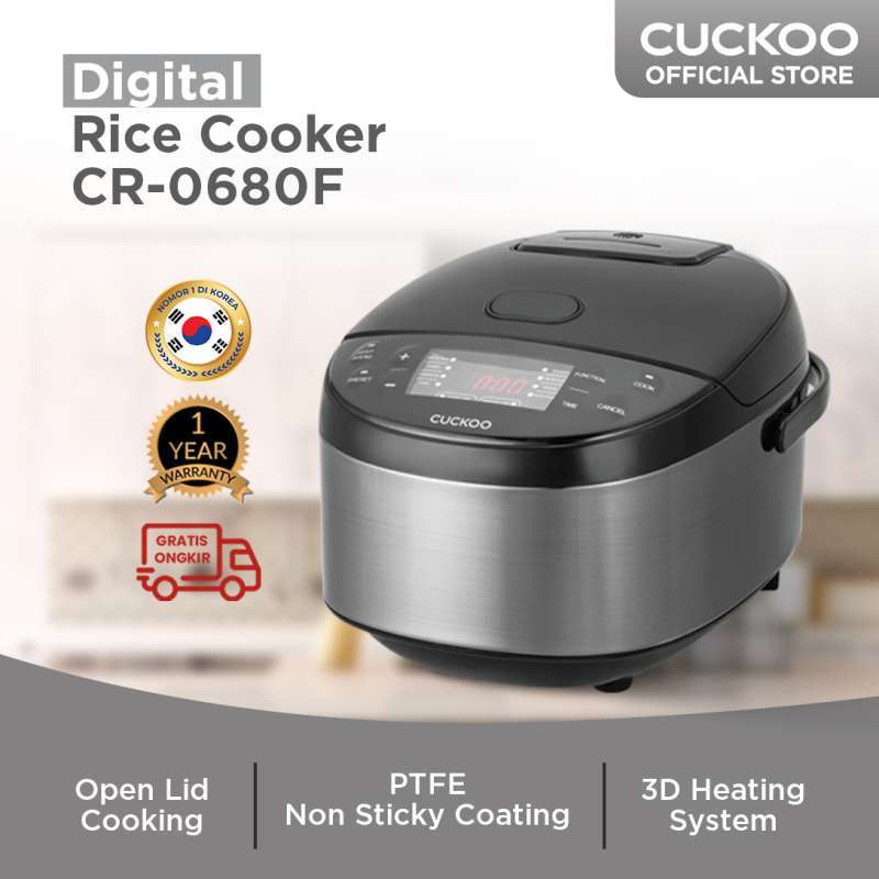 Promo Cuckoo Digital Rice Cooker 1 L Cr-0680f Magic Com Penanak Nasi ...