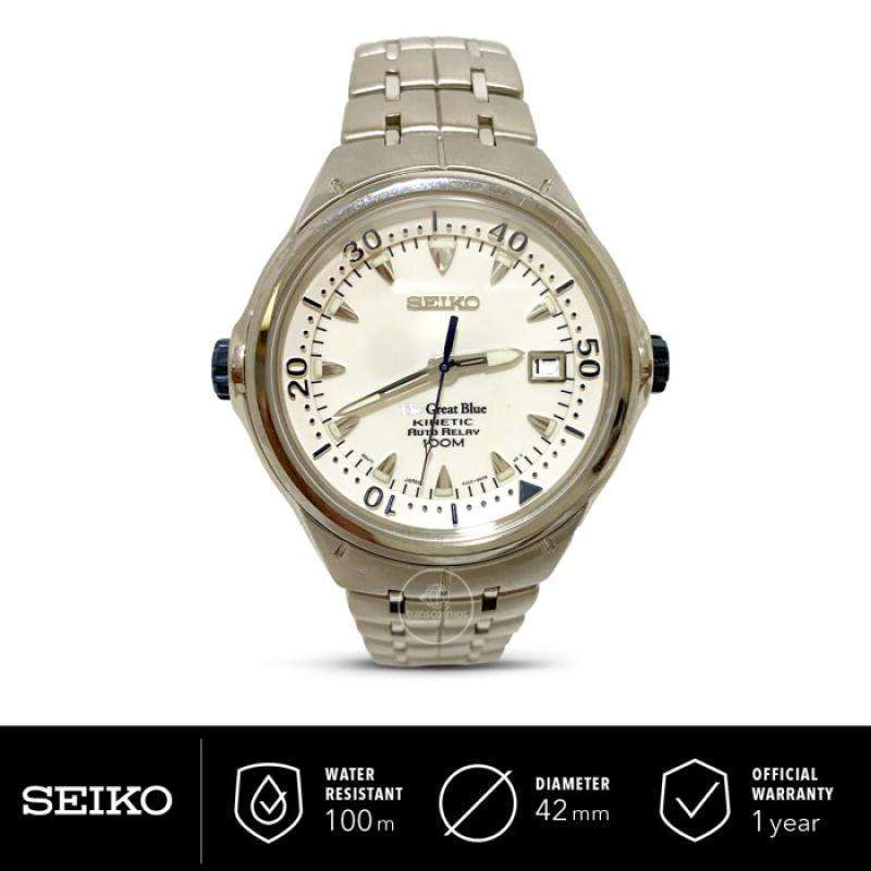 Promo Jam Tangan Seiko Classic Kinetic Sma159 Sma159p1 'the Great Blue' Ori Diskon 12% Di Seller ...