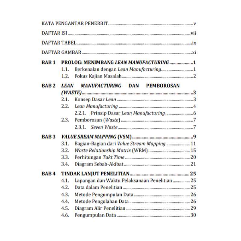 Jual Buku Lean Manufacturing: Langkah Pengurangan Pemborosan Dalam ... Jual Buku Lean Manufacturing: Langkah Pengurangan Pemborosan Dalam ...