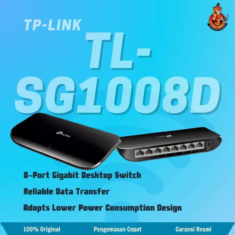 TP-Link TL-SG1008D 8-Port Gigabit Desktop Switch, 45% OFF