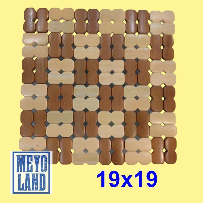 Jual Tatakan ANYAM Anti Panas Alas Kayu Bambu Tahan Panci Mangkok ...