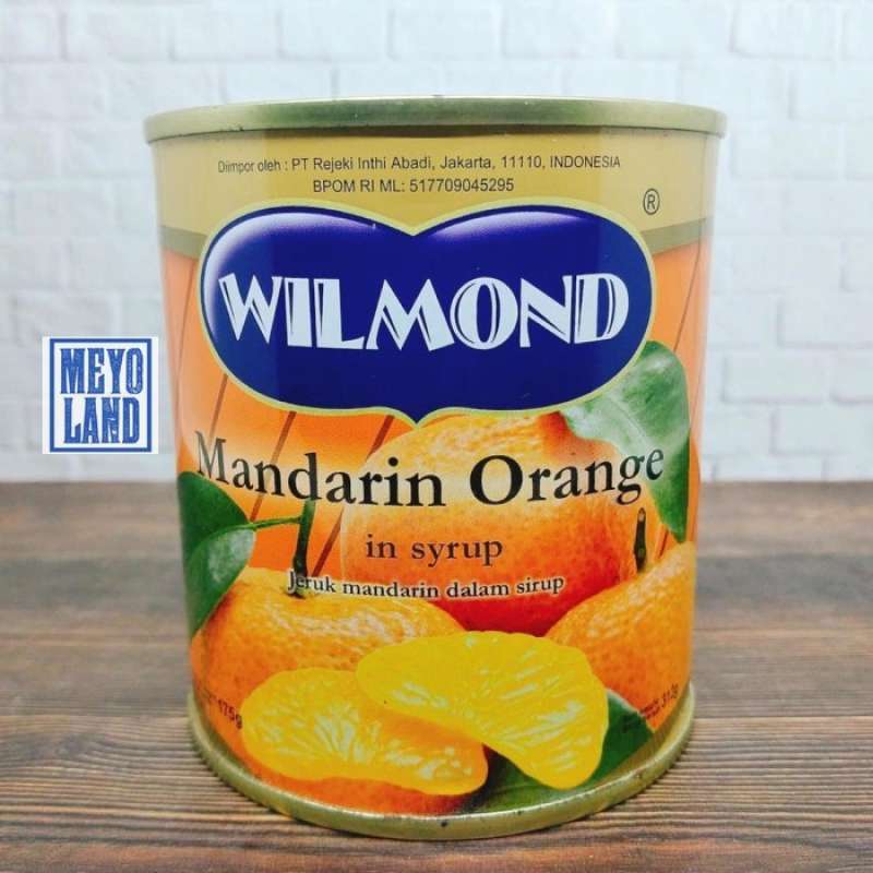 Jual Wilmond Jeruk Kaleng Mandarin Orange 312g Sirup Syrup Dalam ...