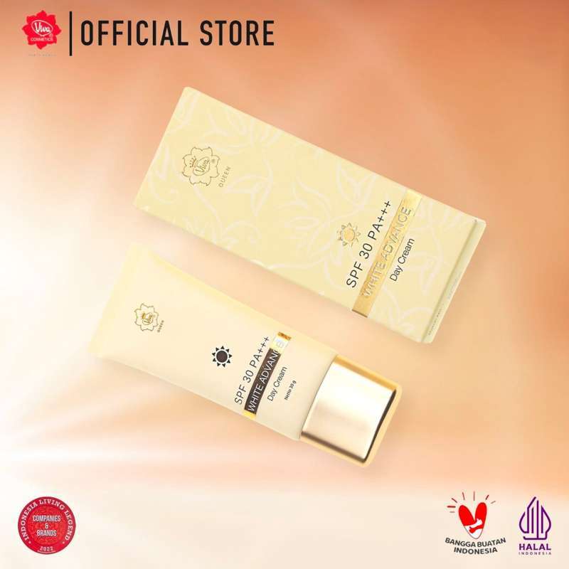 Promo Viva Queen White Advance Day Cream Spf 30 Pa+++ Diskon 26% Di ...