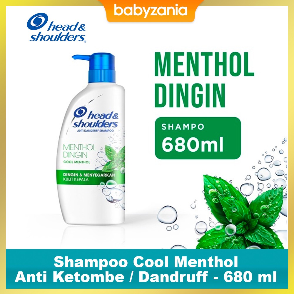 Promo Head & Shoulders Shampoo Cool Menthol Anti-dandruff - 680 Ml ...