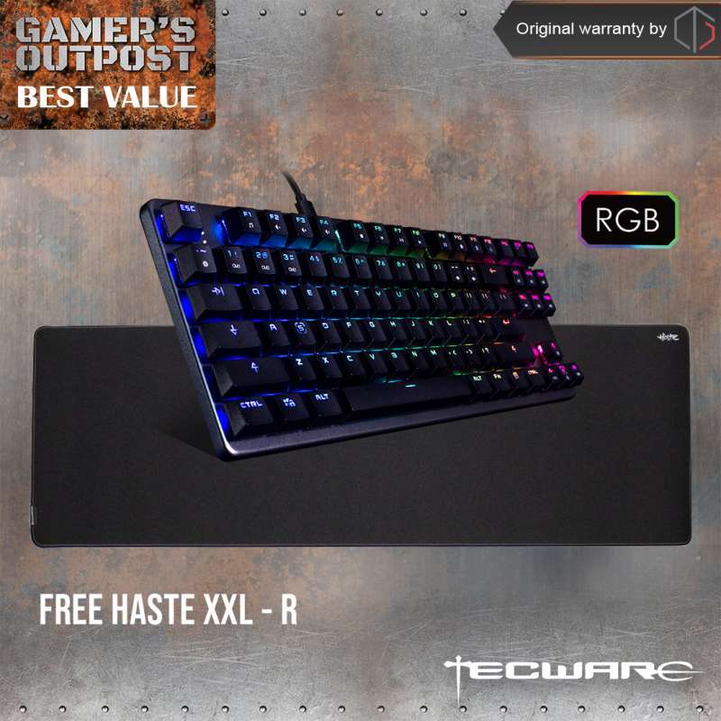 Promo Tecware Phantom L Low Profile Mechanical Keyboard - Free Haste ...