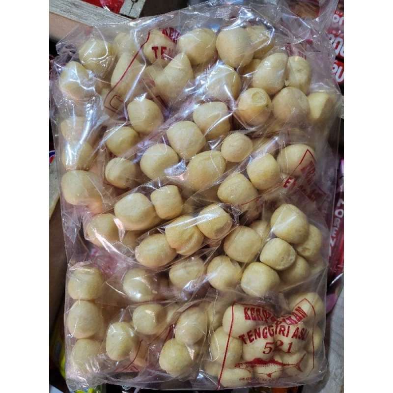 Jual Kerupuk Ikan Tenggiri 521 Kerupuk Jadul Kerupuk Bola Ikan Isi 20 ...