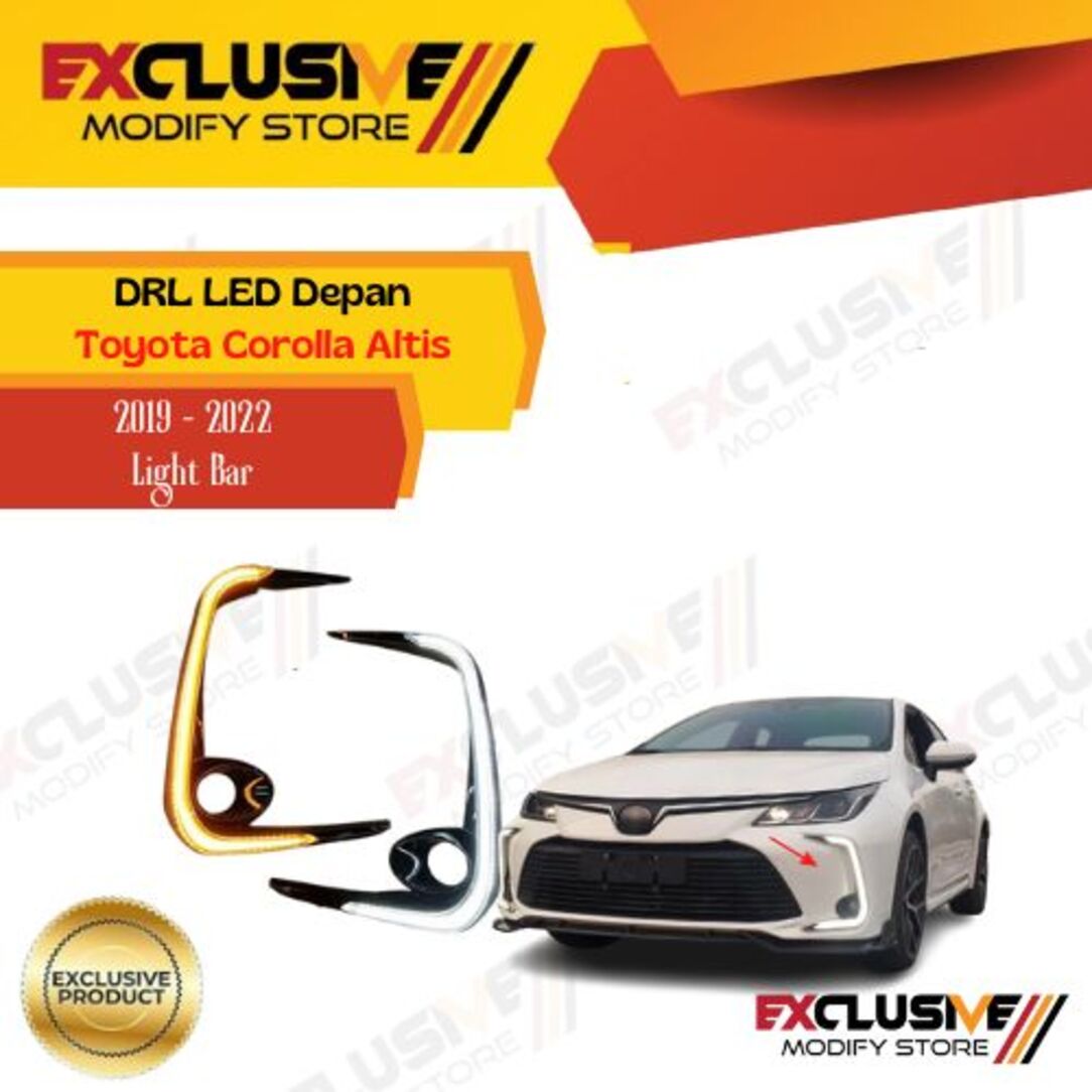 Jual DRL BUMPER DEPAN TOYOTA COROLLA ALTIS 2019 - 2022 di Seller ...