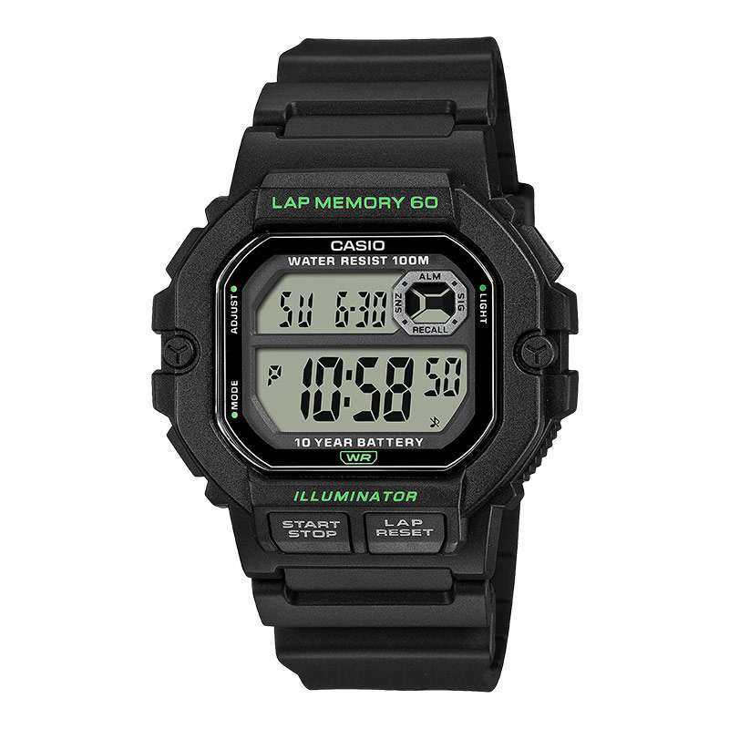 Jual Jam Tangan Pria Casio General Ws-1400h-1avdf illuminator Sports ...