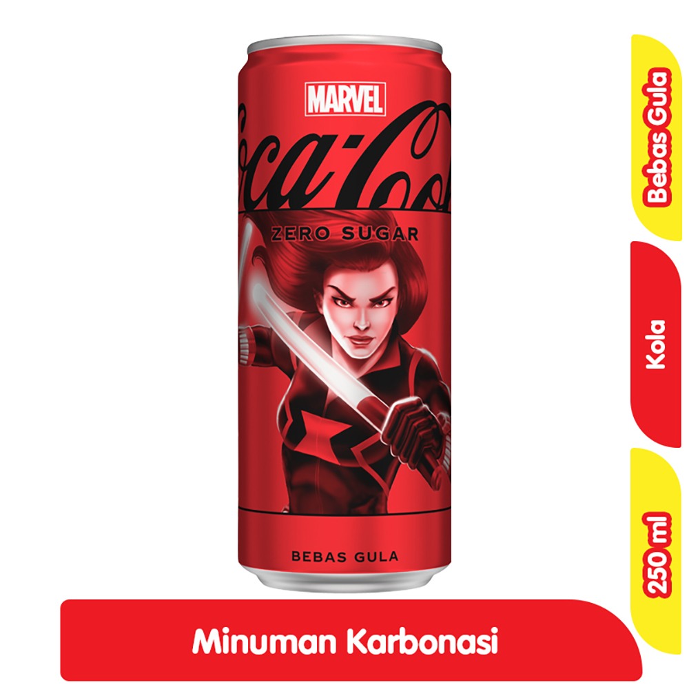 Jual Coca-cola Zero Sugar Minuman Soda Rasa Kola Bebas Gula Kaleng 250 ...