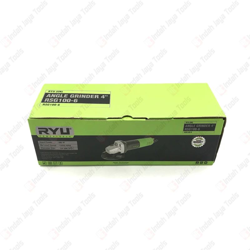 Jual Ryu Rsg 100-6 Mesin Gerinda Tangan 4 Inch - Gurinda Angle Disc ...