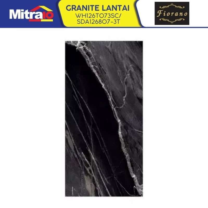 Promo Fiorano Granite Lantai WH126T073SC/SDA126807-3T 60x120 Cm Hitam ...