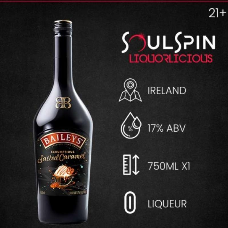 Jual Baileys Salted Caramel 700ml Di Seller Soulspin Liquorlicious Official Store - Pegadungan ...