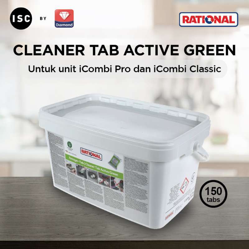 Jual Pembersih Combi Oven Rational- Active Green Cleaner Tab - Tablet ...