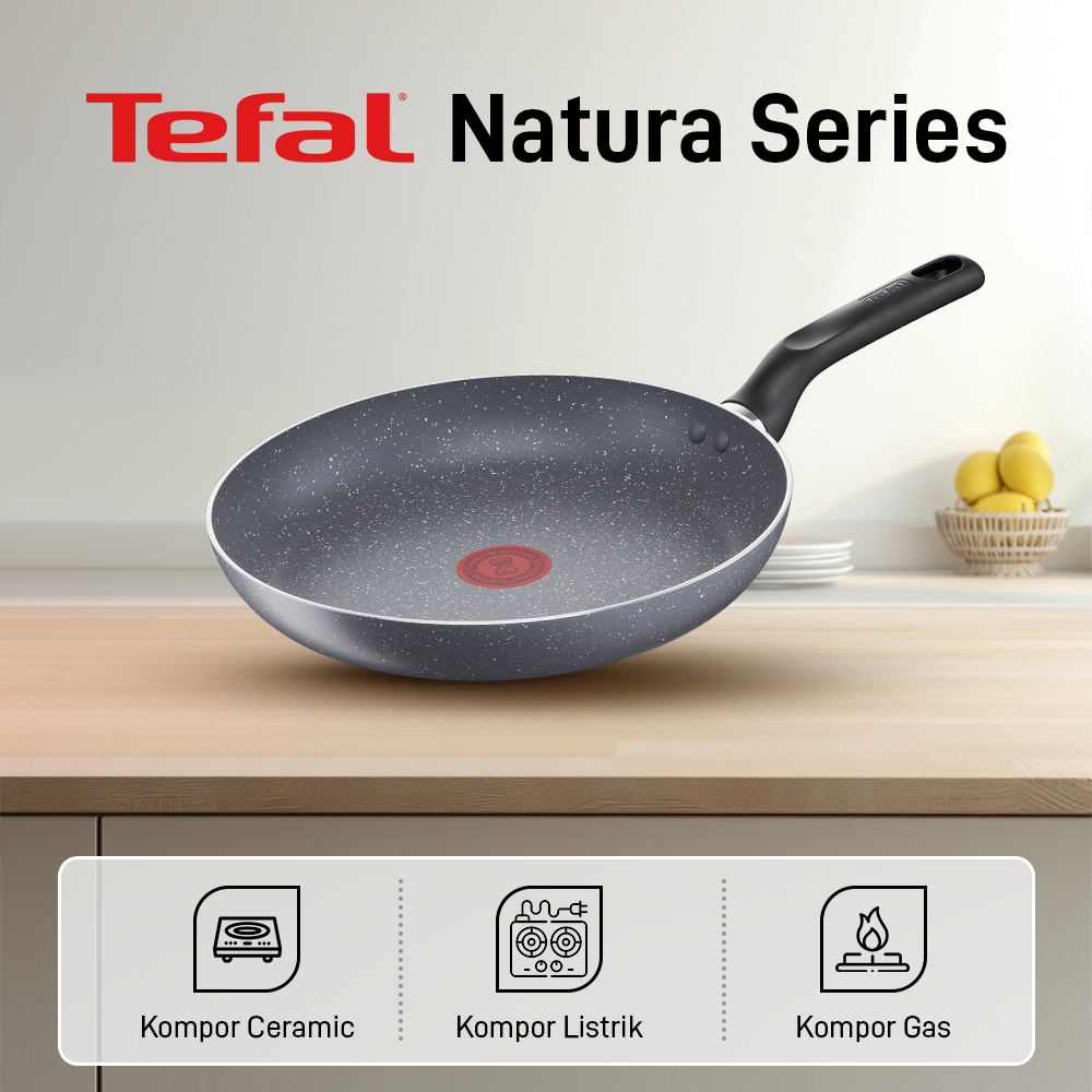Jual Tefal Natura Frypan 20cm - Panci Wajan Penggorengan di Seller Tefal Official Store - Tefal ...