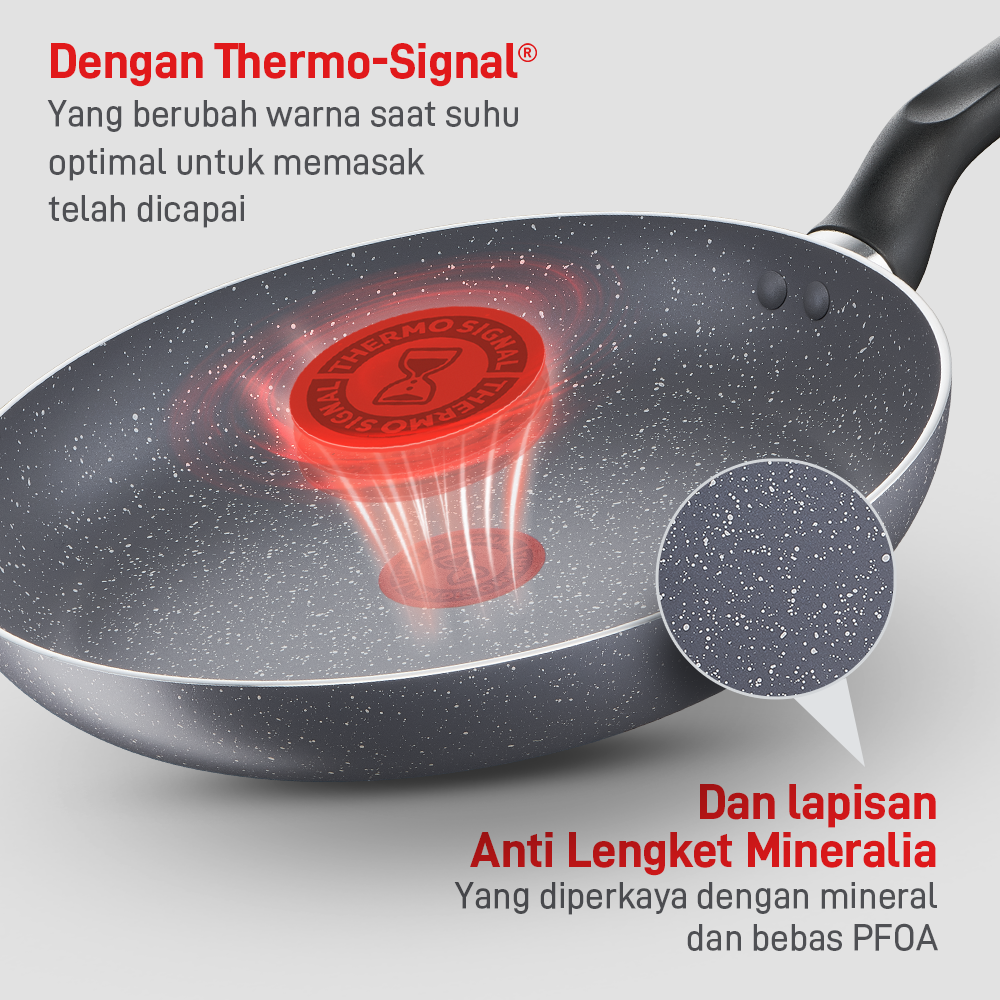 Promo Tefal Natura Frypan 20cm - Panci Wajan Penggorengan Diskon 47% Di Seller Tefal Official ...