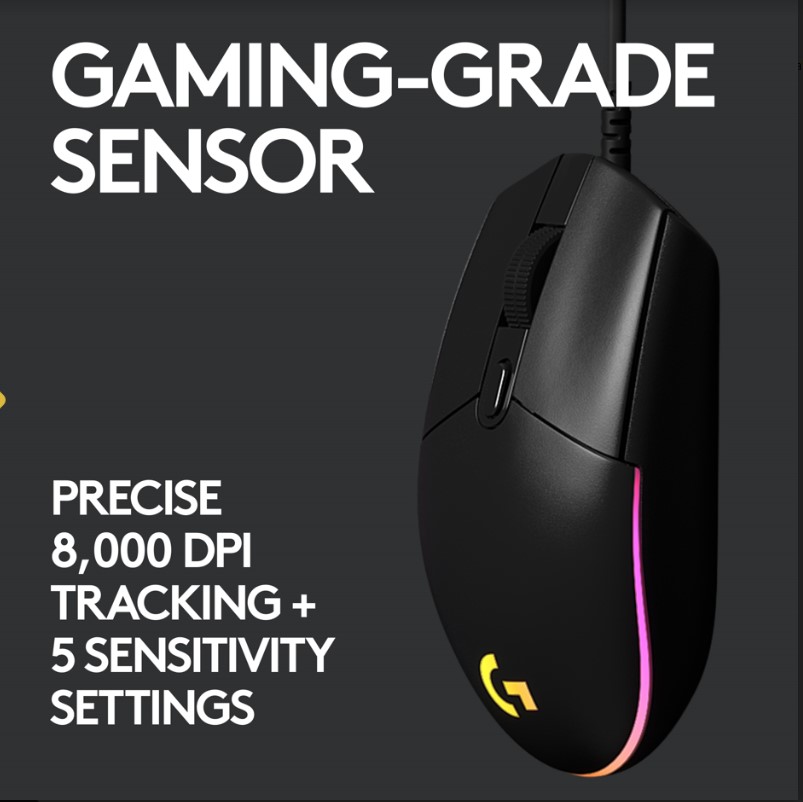 Jual Logitech G102 Lightsync Gaming Mouse Black Di Seller Logitech Official Store - Gudang ...