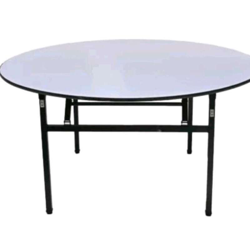 Jual Meja Ibm Lipat Siku Engsel Per Pegas Otomatis Round Table Folding ...
