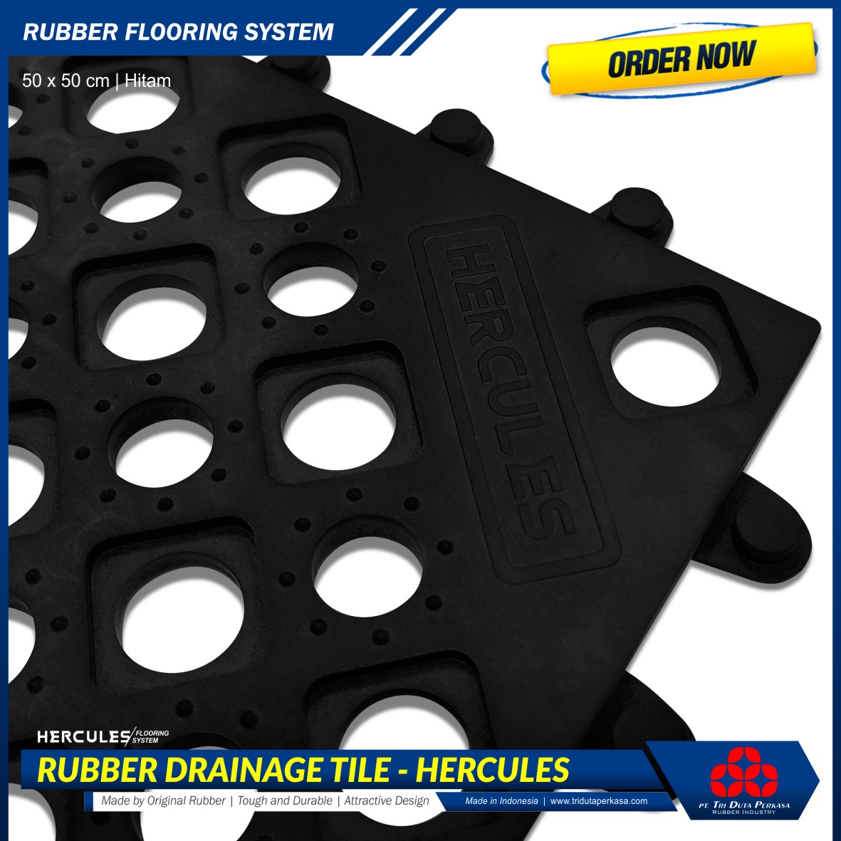 Jual Hercules - Pelapis lantai Drainase 50 x 50 di Seller TRI DUTA ...