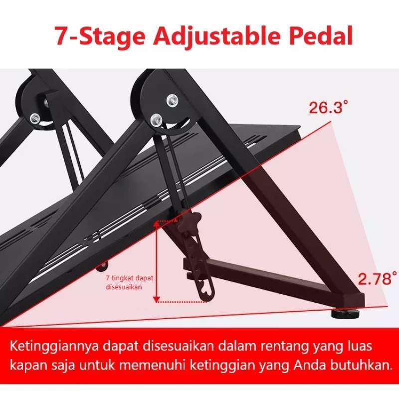 Jual Racing Simulator Steering Wheel X-stand Cockpit Kokpit Folding ...