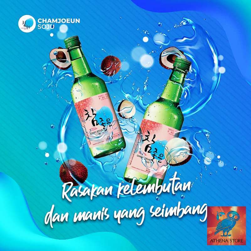 Promo Cham Joeun Soju Rasa Lychee Minuman Alkohol Diskon 22% Di Seller ...